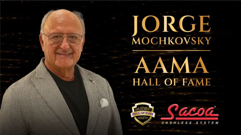 Jorge Mochkovsky - Induction into AAMA's Amusement Industry Hall of ...