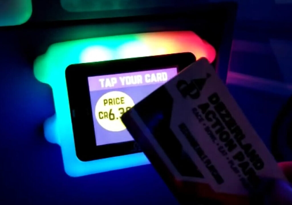 Spark Reader on Redemption games - Sacoa Card