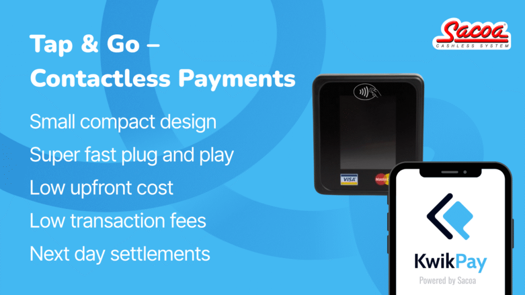 Cashless Just Got Easier (and Faster): Meet KwikPay for Standalone Machines (Powered by Sacoa ...